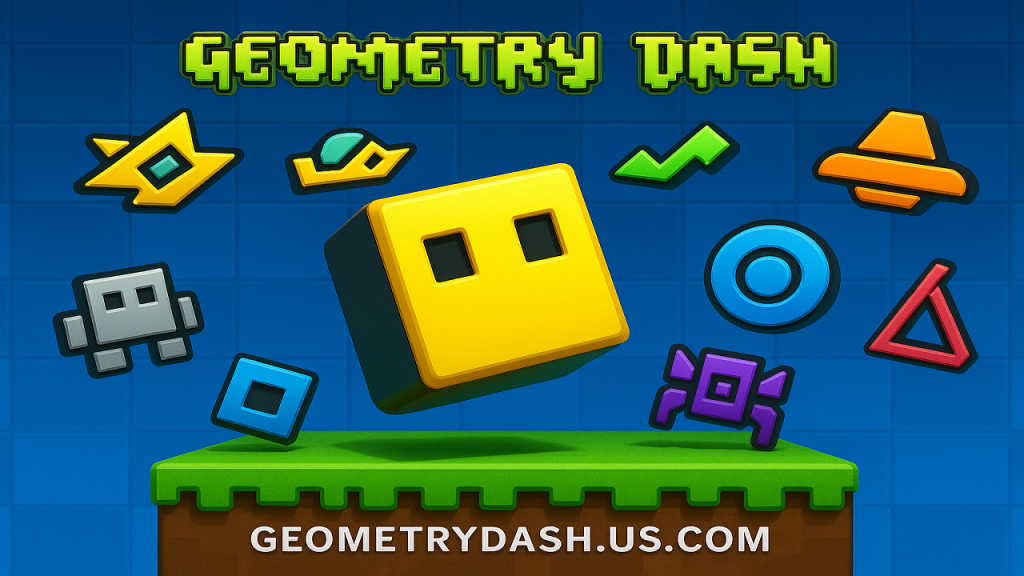 Geometry Dash Ücretsiz Engelsiz Çevrimiçi Oyna (Resmi)