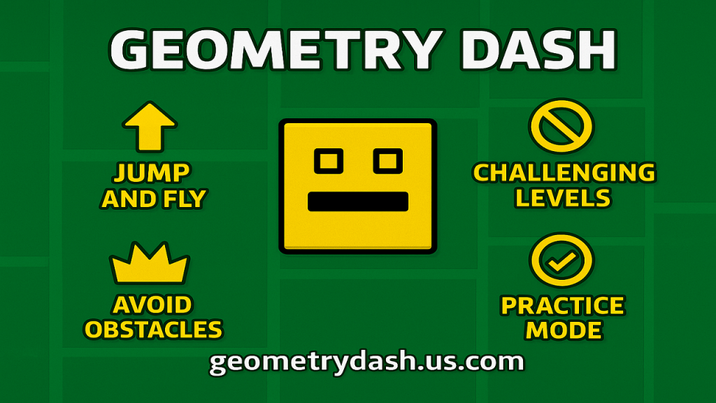 Geometry Dash Mainkan Online Tanpa Blokir dan Gratis (Resmi)